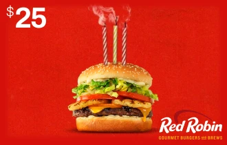 Buy your $25 Red Robin Gift Card from RPay now!