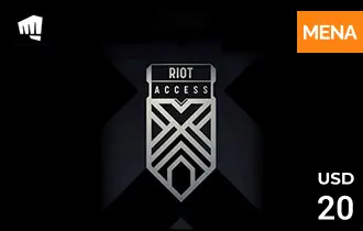 Buy RIOT ACCESS MENA 20$ Gift Cards Online | AR-PAY