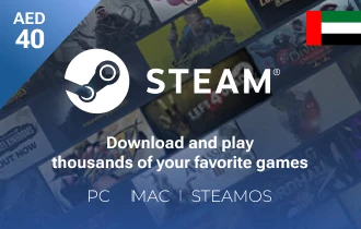 Steam Gift Card 40 AED | Buy Instant UAE Wallet Code | Ar-Pay