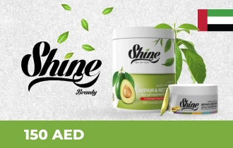 Buy Shine Beauty UAE 150 AED Gift Cards Online | ARPAY