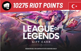 Buy League of Legends 10275 RP - TURKEY Gift Card from ARPay