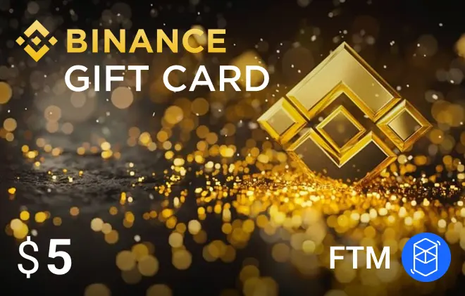 Buy Binance Gift Card FTM $5 from AR-PAY