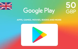 Buy a Google Play UK 50 GBP card - Instant Delivery