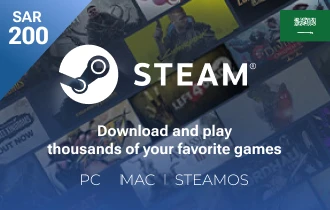 Buy Steam KSA 200 SAR Gift Card from AR-PAY