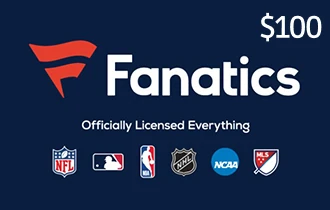 Buy Fanatics $100 Gift Cards from AR-PAY